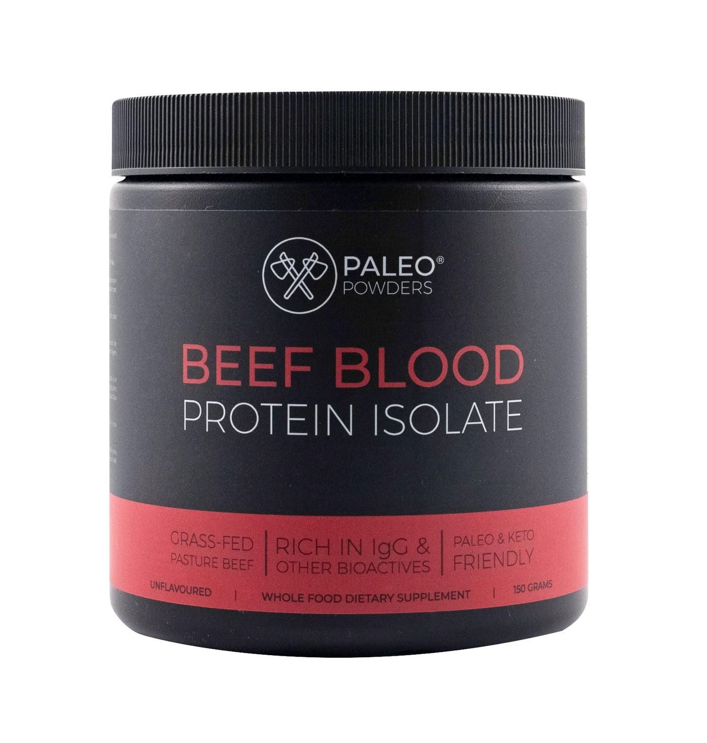 Beef Blood Protein Isolate - Grass-Fed - 150 grams - Paleo Powders