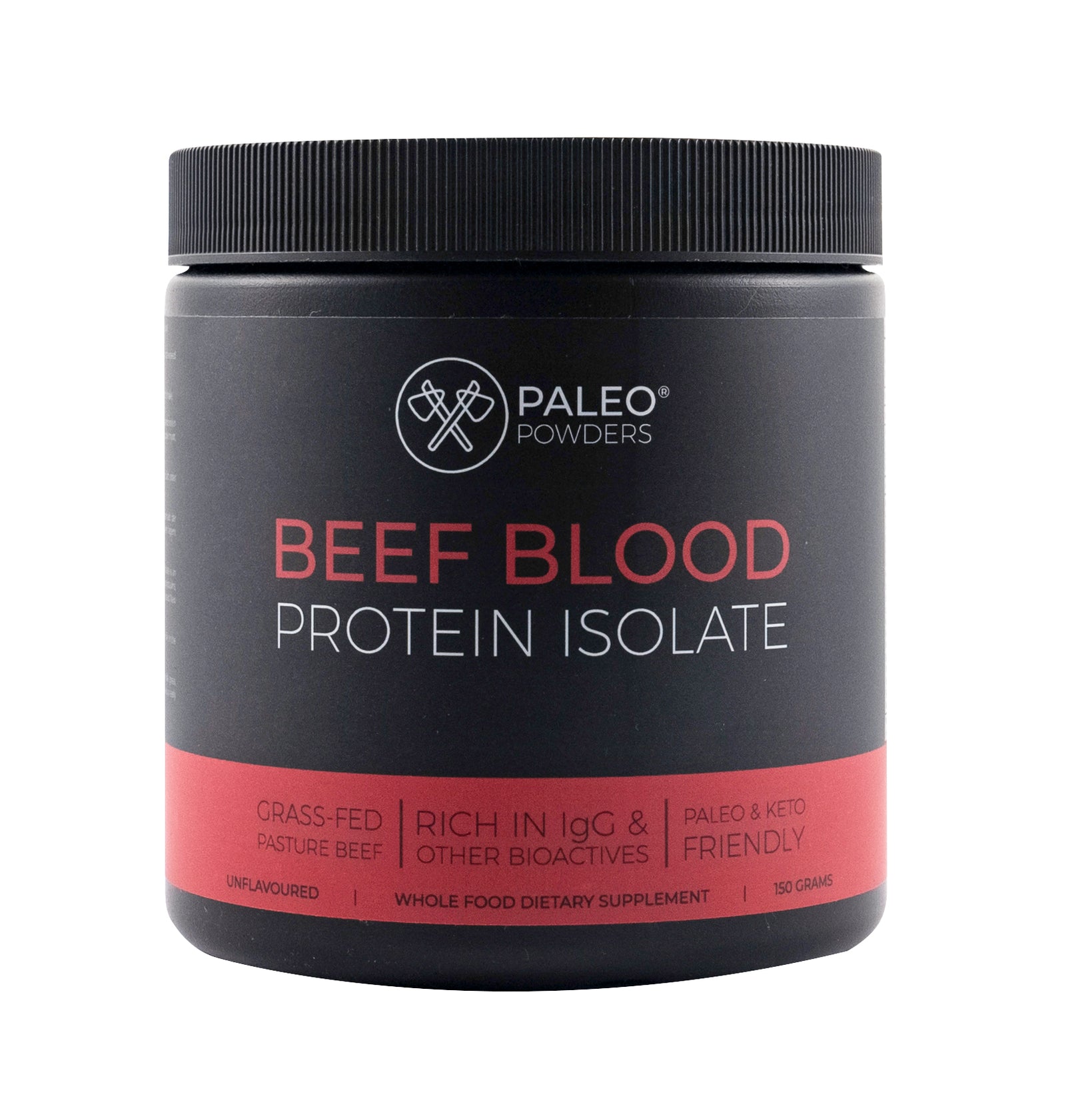 Beef Blood Protein Isolate - Grass-Fed - 150 grams - Paleo Powders
