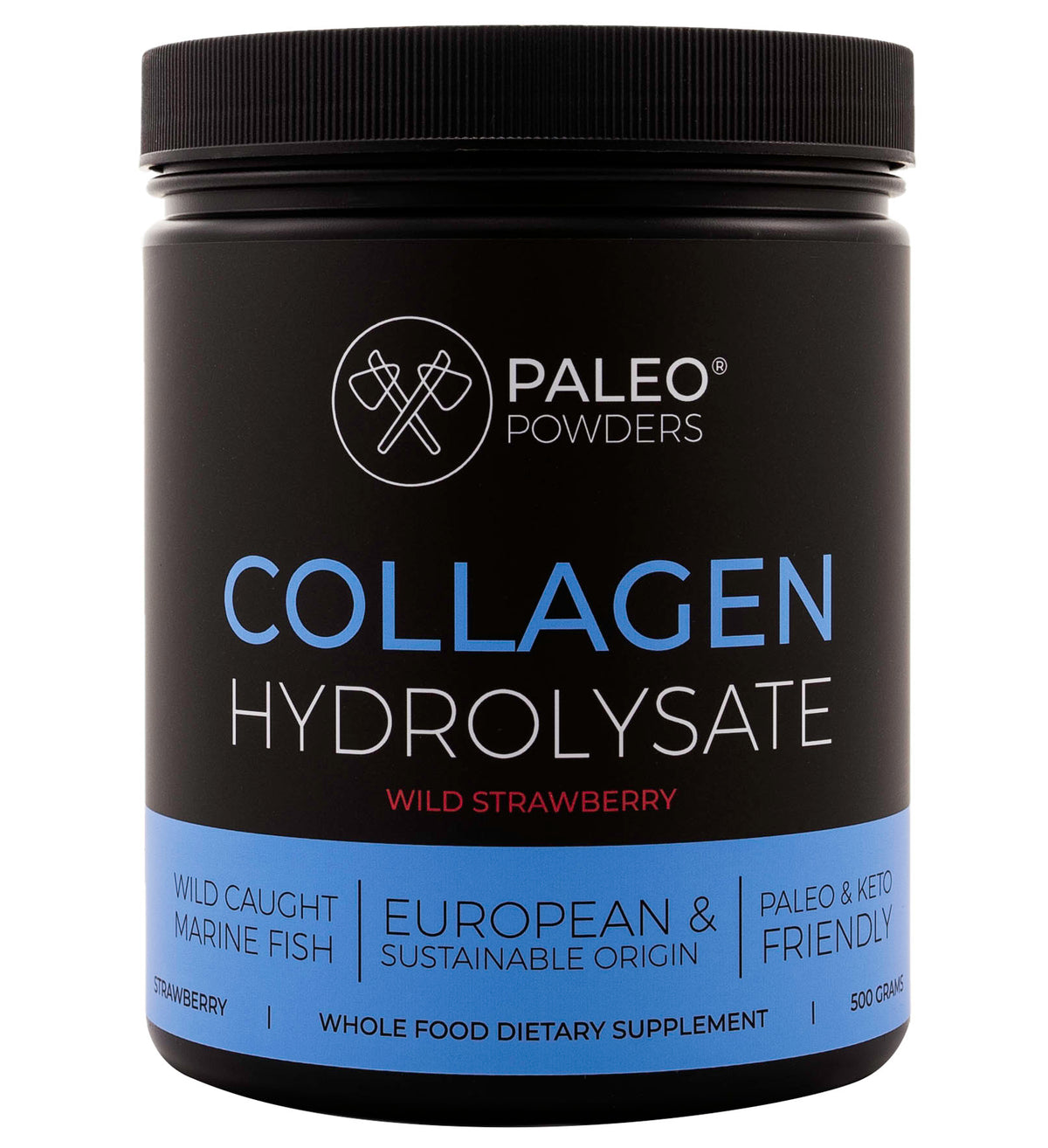 Collagen Hydrolysate - Wild Caught Fish - Strawberry - 500 grams ...